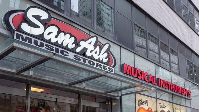 Sam Ash Music Acquired by Gonher Music: Revival Predicted to Rival ...