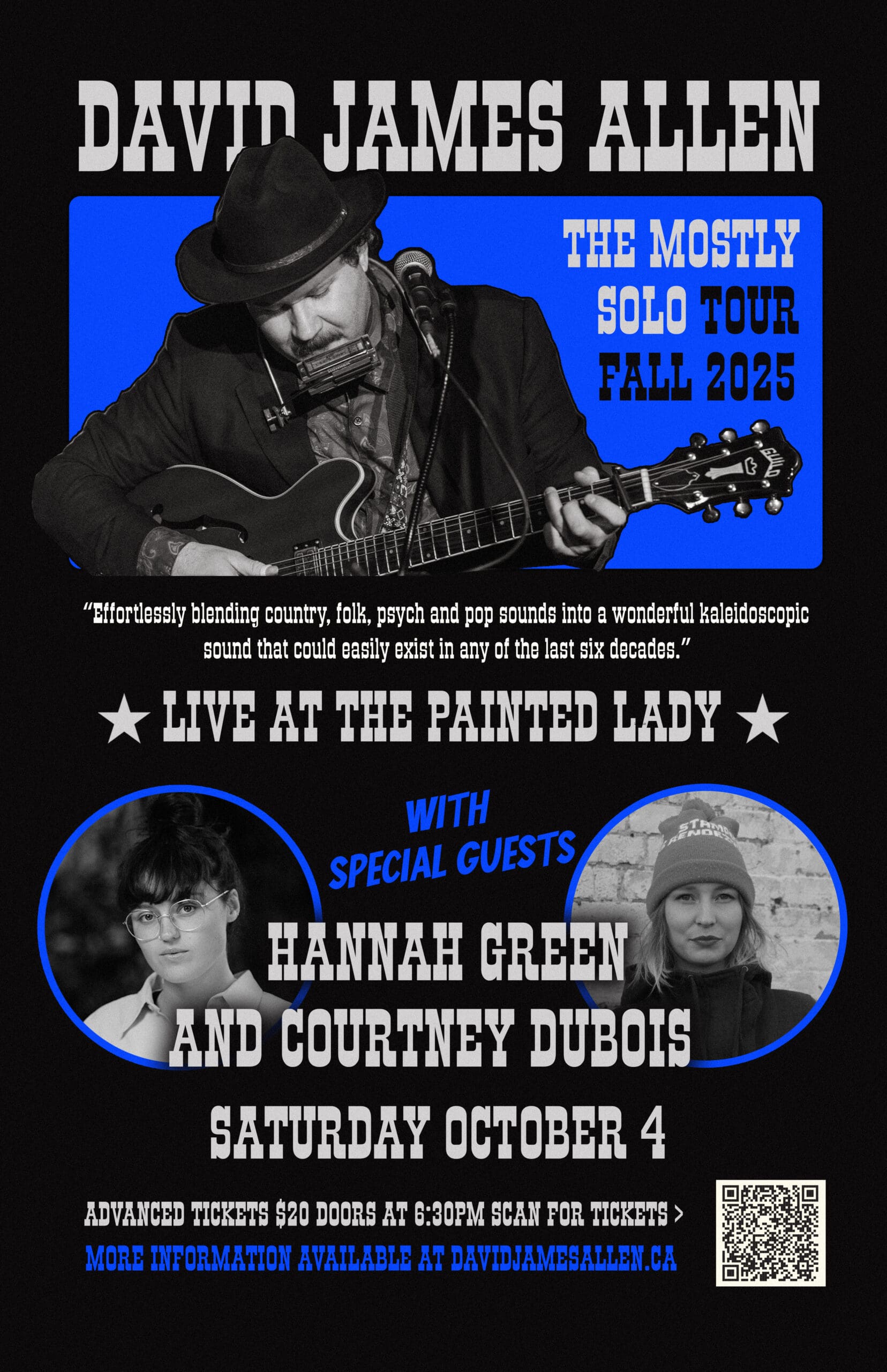 David James Allen with Courtney Dubois and Hannah Green Live at The ...